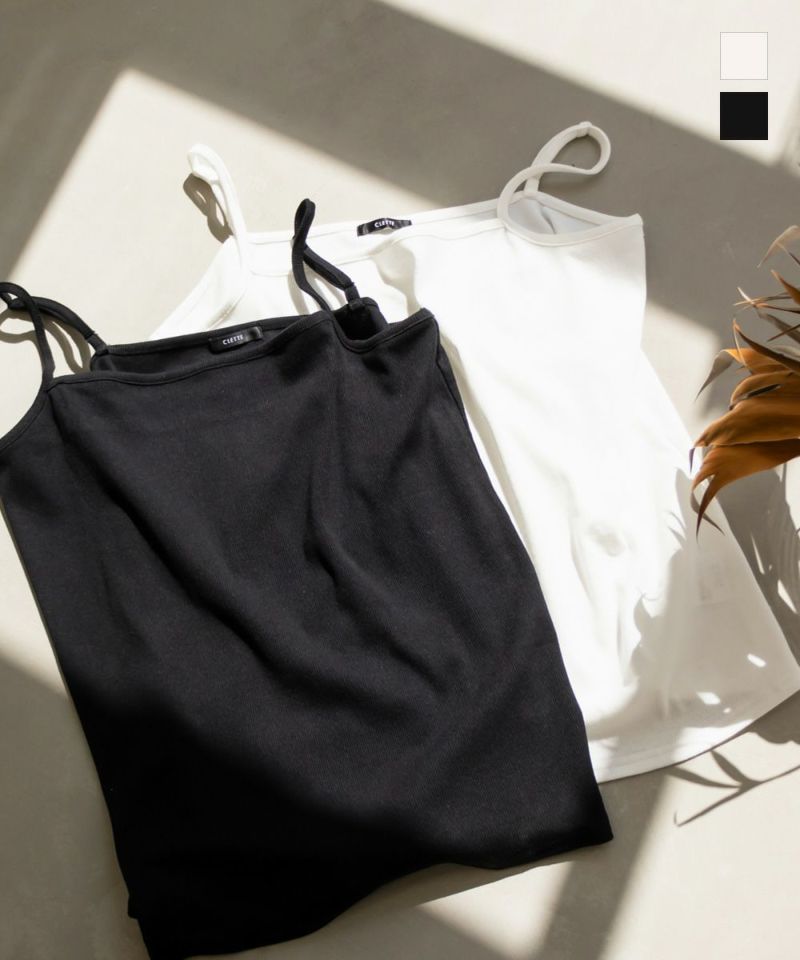 CLETTEオリジナル★リブキャミソール | 大きいサイズ レディース専門店 CLETTE(クレット)【公式】